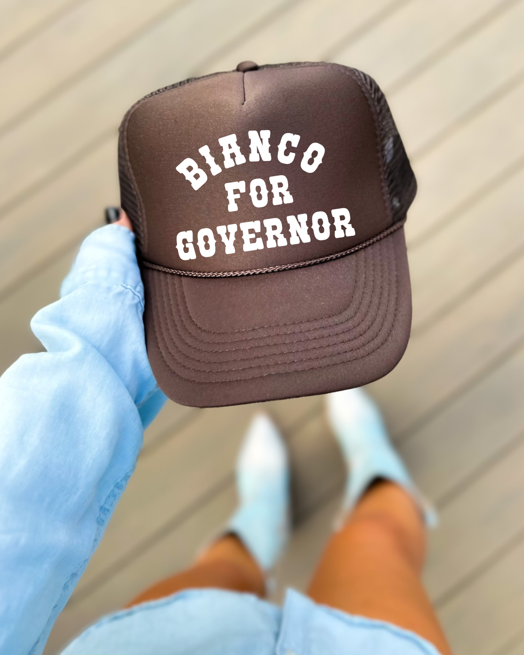 Bianco For Governor Hat – Charlie Grey